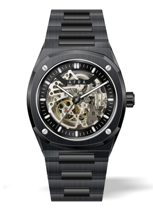 AFRA Men’s Stainless Steel Watch – Model AF-91093B | Seagull 2809 ...
